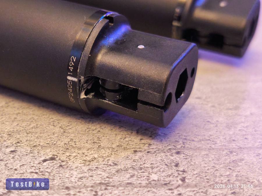 Új Ebike dropper post nyeregcső - karral együtt, 170mm/34.9