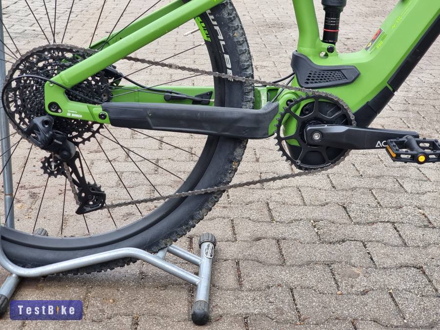 Újsz Cube fully ebike Bosch CX 4gen. Rock Shox air Kiox 29ER