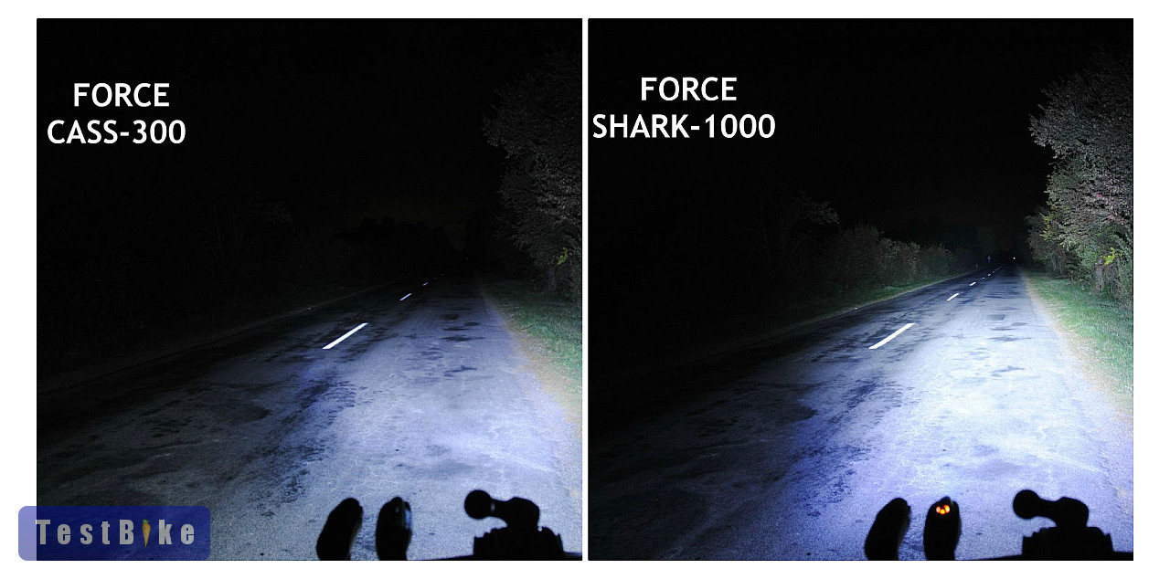 Teszt: Force Shark 1000 lámpa $ vásárlás, árak