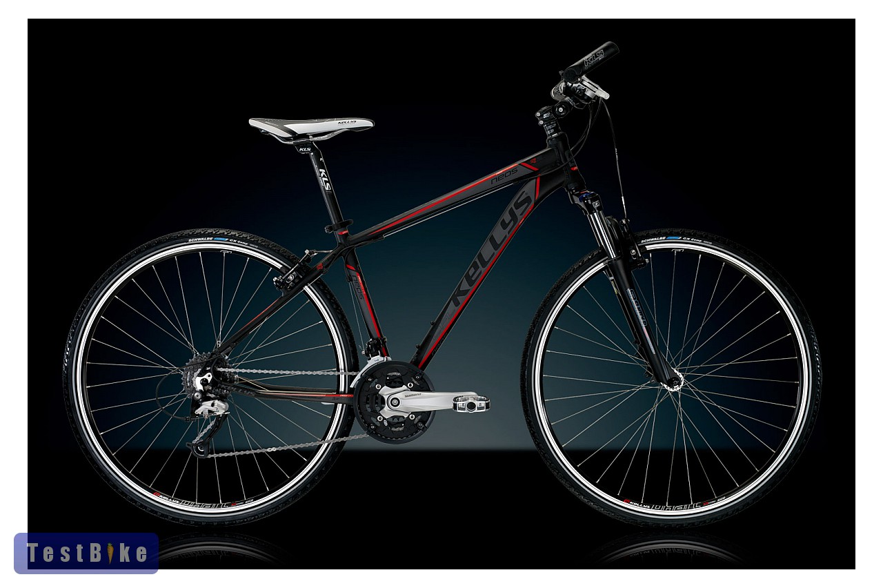 Teszt: Kellys Neos Black/Red trekking $ vásárlás, árak